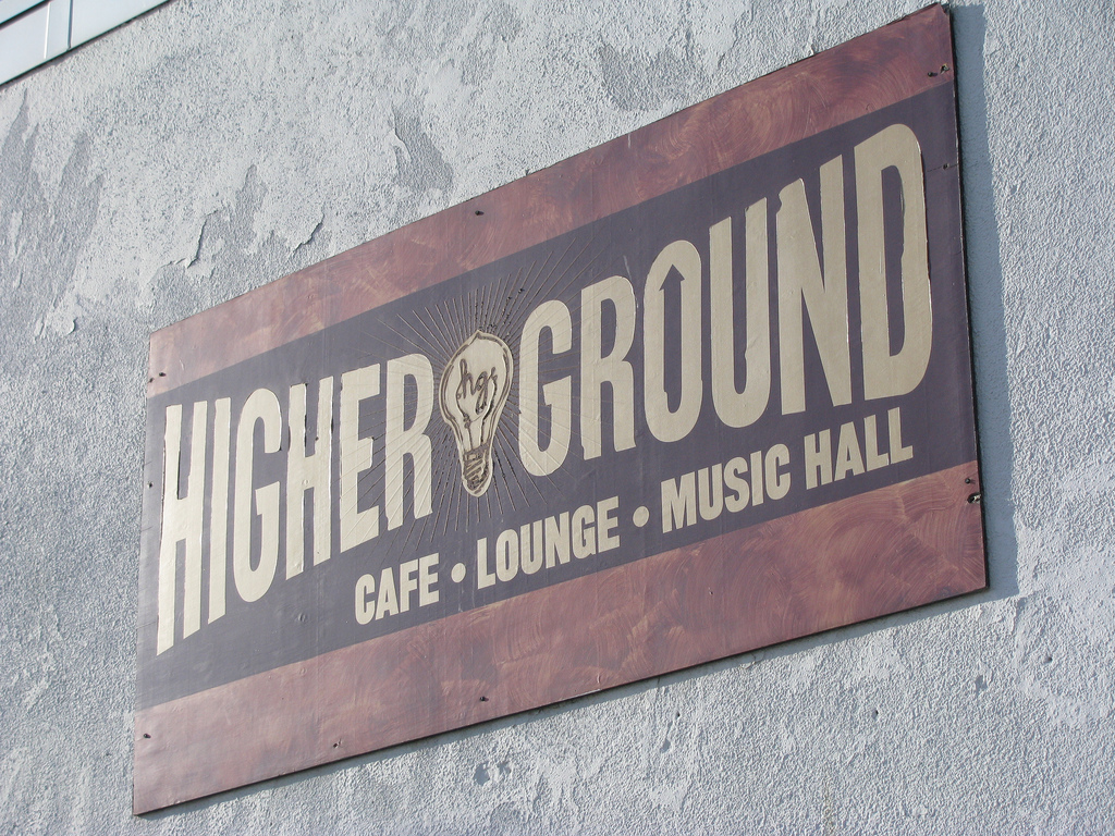 BC Tour Blog: Higher Ground - Burlington, VT - 10.19 and 10.20.10