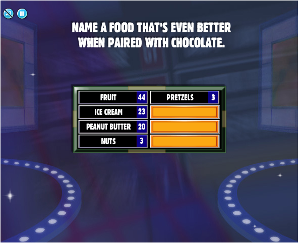 Facebook Family Feud Cheats: Name a food that's even better when paired ...