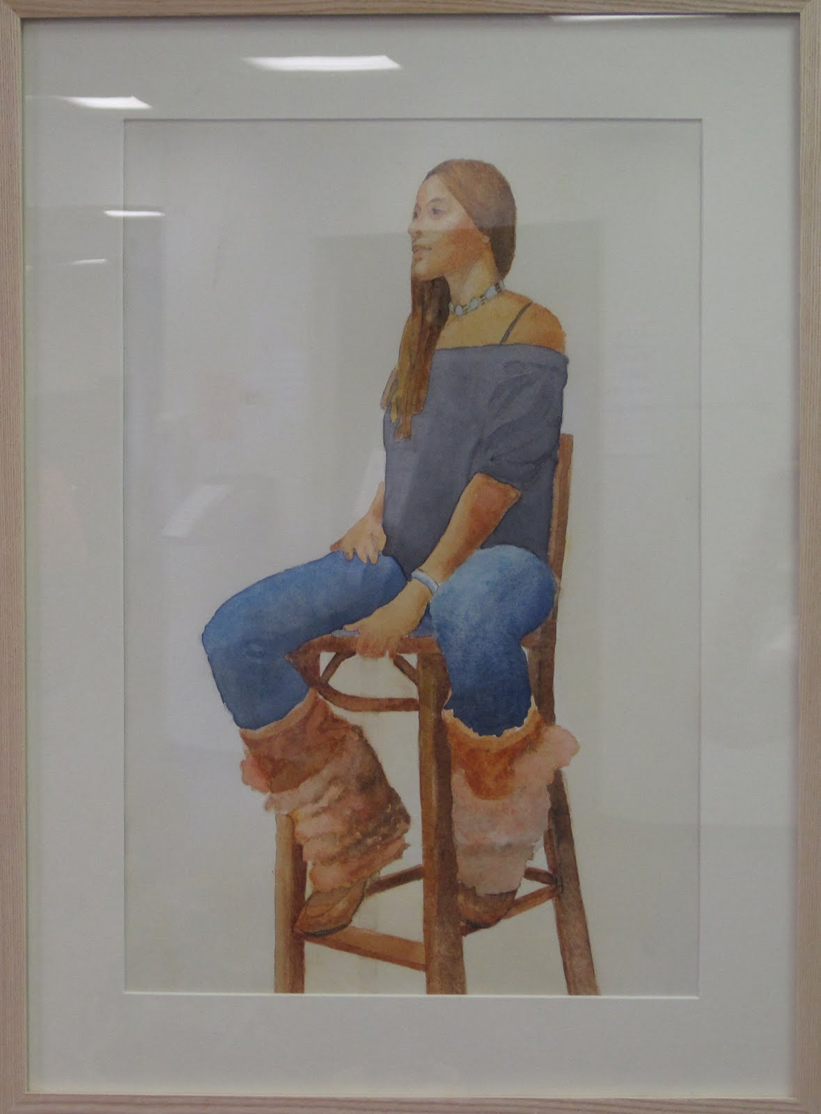 HAMDEN ART LEAGUE: Jodie by George Manning