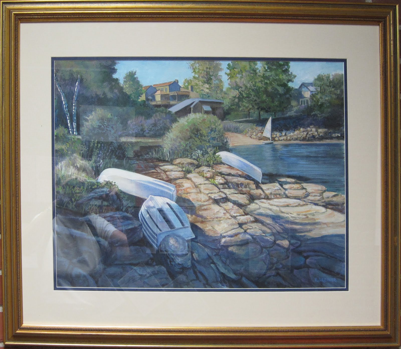 HAMDEN ART LEAGUE: Easy Day by Robert Greiner