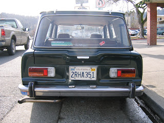 Tamerlane's Thoughts: Carspotting (24): Rare Alfa Romeo Giulia Wagon ...