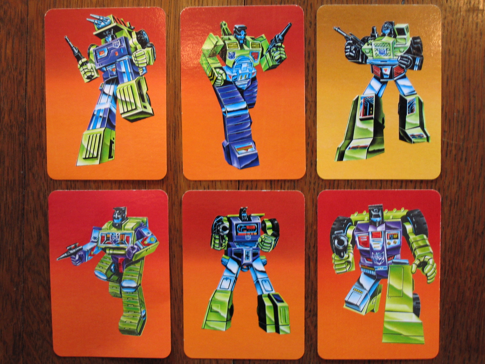 Tamerlane's Thoughts: Transformers trading cards: Constructicons-Devastator