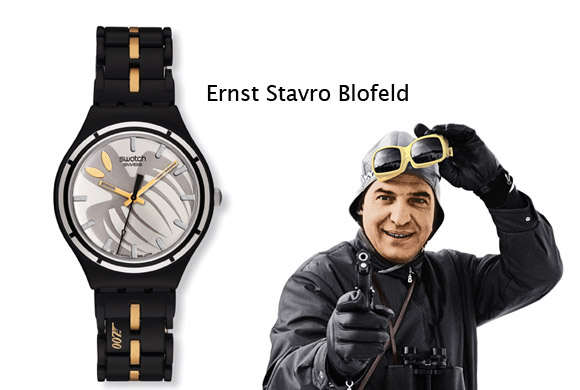 Tamerlane's Thoughts: 007 Villain Swatch watch collection