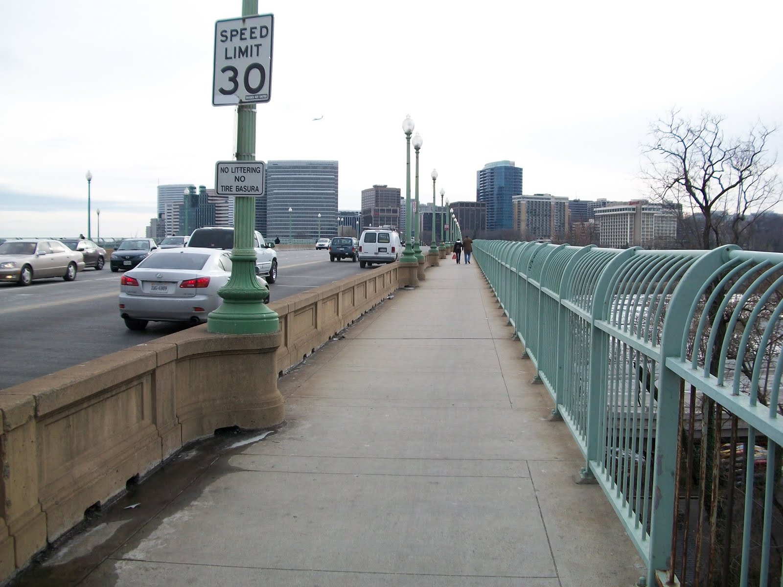 Bridge Trek: Key Bridge, Washington DC (north walkway)