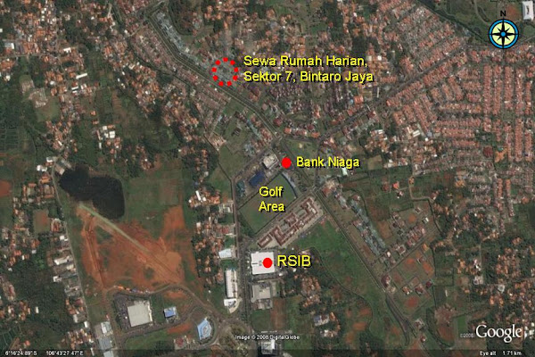Sewa Rumah Harian - Bintaro Jaya
