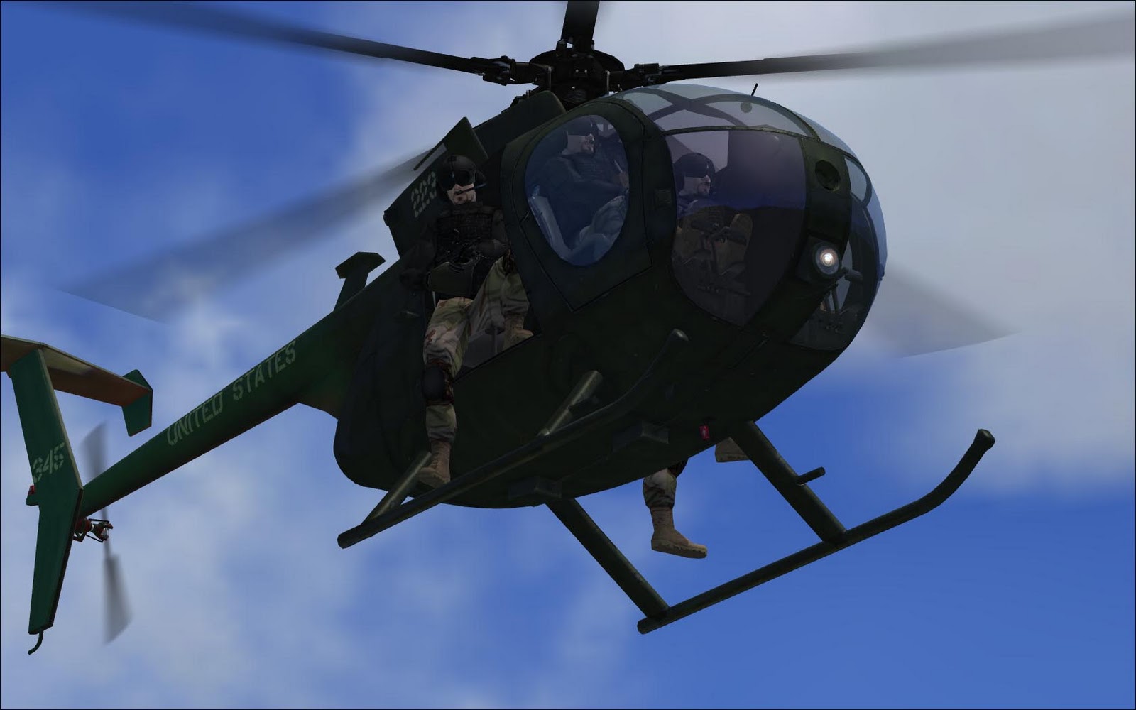 .:FS the Brothers: McDonnell Douglas MD-500 (FSX)