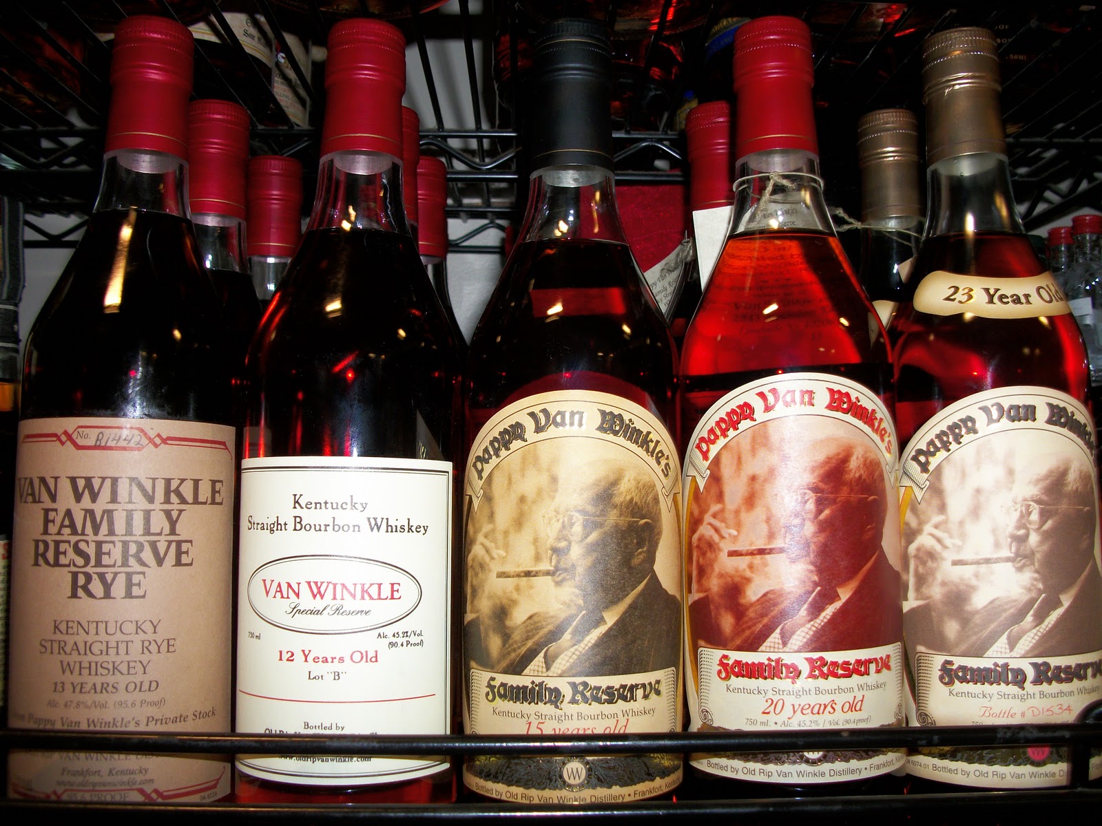 Healthy Spirits Bourbon Blog: Pappy Van Winkle and Sazerac Anitque ...