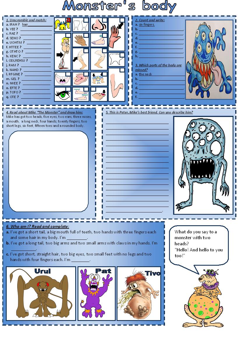 My English Printables