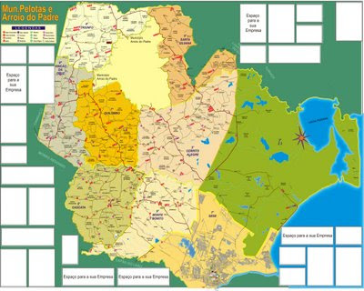 Ecomuseu da Colônia Z3: Mapas - Mapa de Pelotas