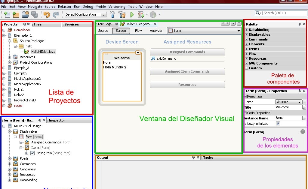 Programación de Teléfonos Celulares Usando Java Micro Edition ...