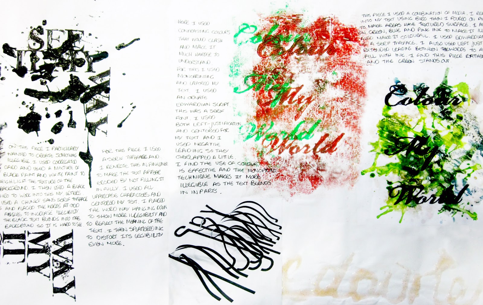 Art & Espresso: See It My Way (Typographic Design)