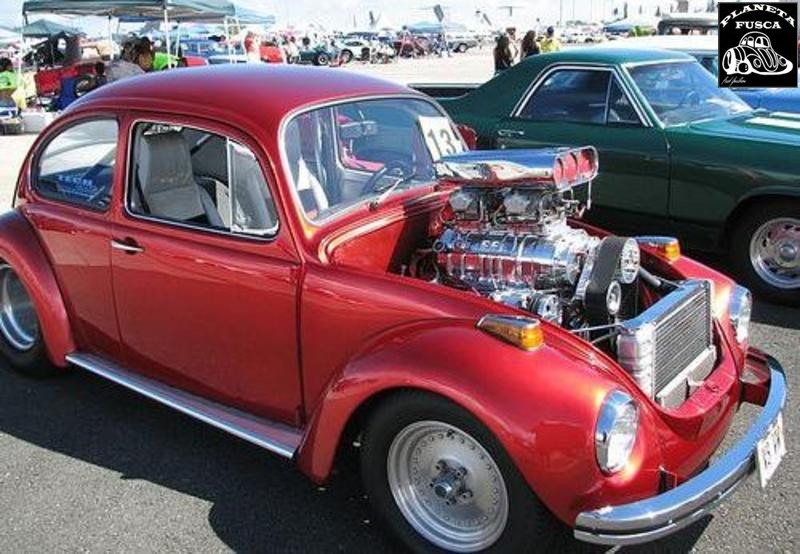 PLANETA FUSCA: Fuscas com motores V8