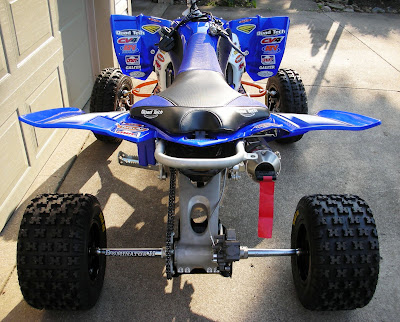 All About ATV: Rolling chassis - TPR project YFZ450R