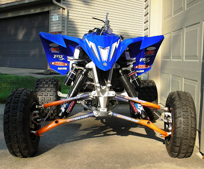 All About ATV: Rolling chassis - TPR project YFZ450R