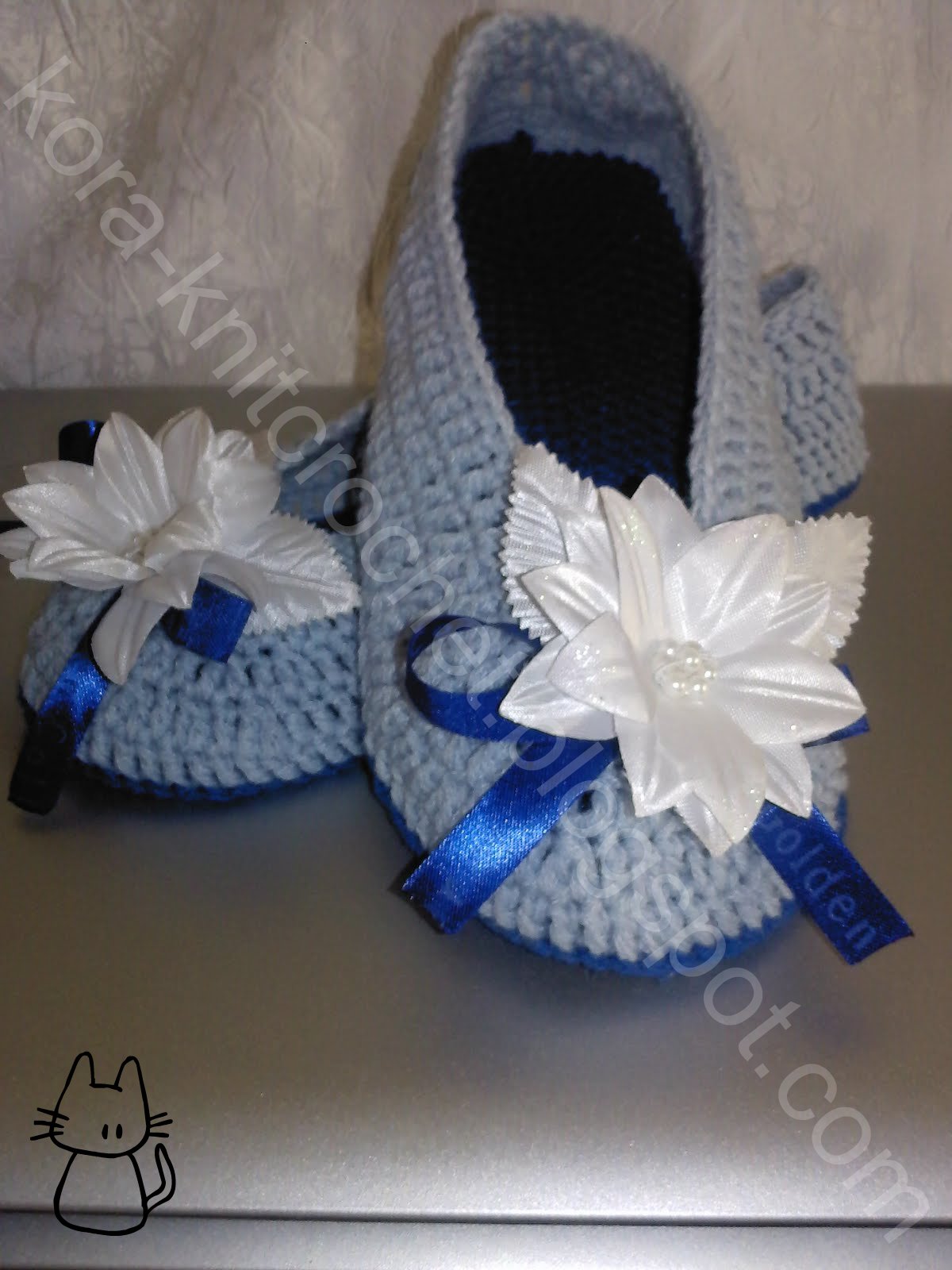 kora-knitcrochet: papucei crosetati