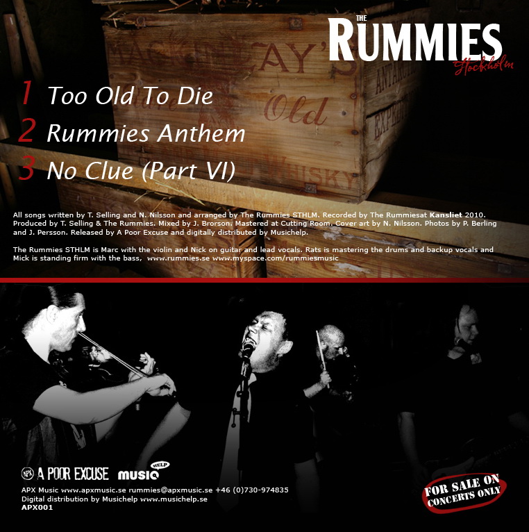 DESCARGAS GRATUITAS - THE RUMMIES ~ Celtic-Punk-Rock