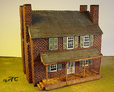 Painting Wargames Figures: Hovel's 25mm ACW Buildings (1)