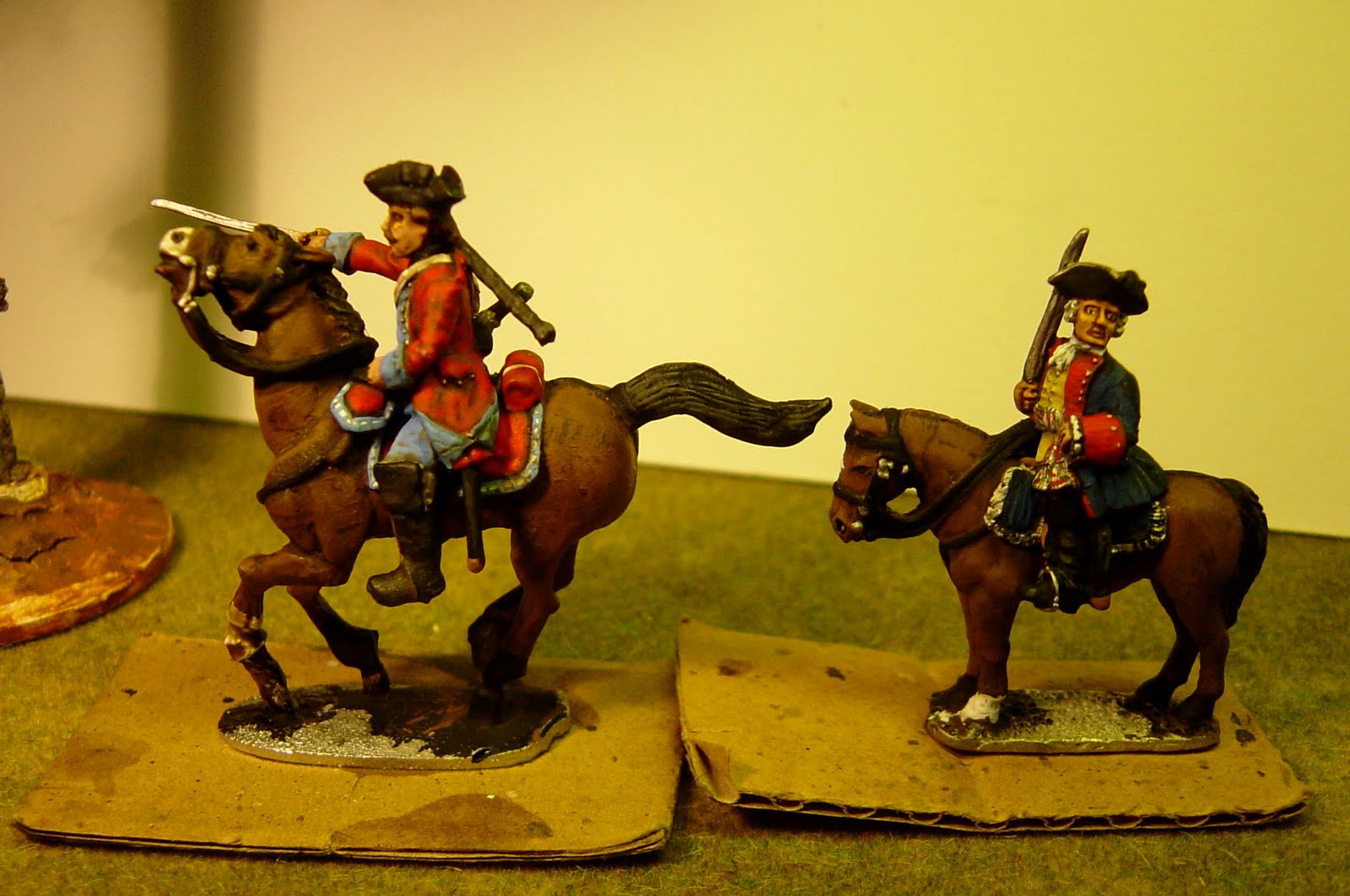 Painting Wargames Figures: 40mm SYW Austrian Dragoon