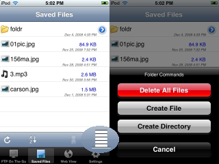 Michael Burford's Lame Blog: iPhone Toolbar Menu Icon