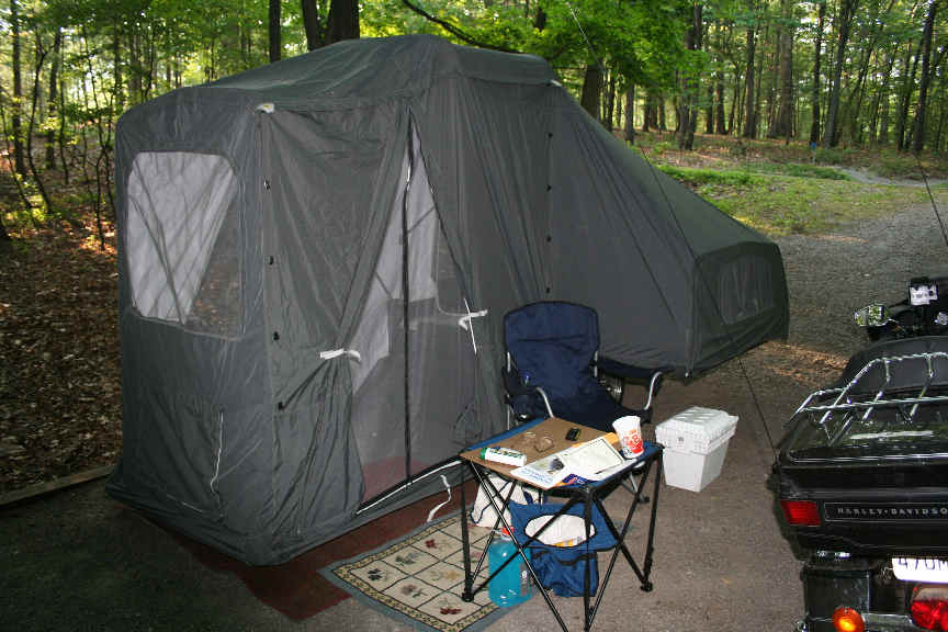 David's Roll-A-Home Motorcycle Camper Adventures www.cathydavid.com/ROH