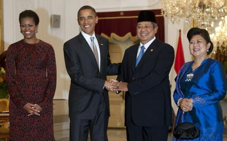 Barack Obama Asia trip: 'Progress being made to end mistrust with Muslims'