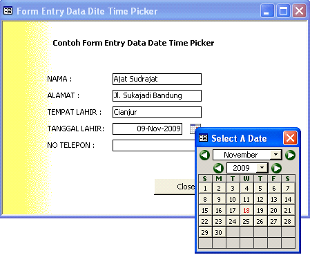Microsoft word date picker - picmzaer