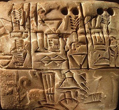 :: O fascinante universo da História ::: A escrita cuneiforme
