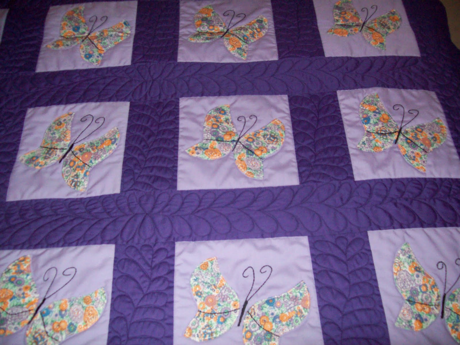 Best Friends Quilting: Purple Butterflies