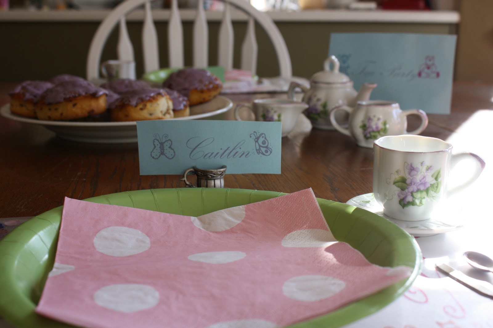 The Created Home: Tea Party