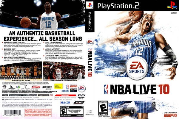 Video Club de los Valles Juegos PS2: NBA LIVE 10