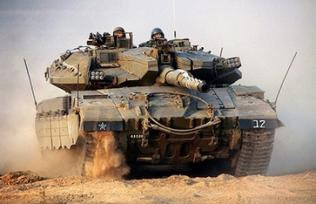 IDF tanks shell Gaza's Bureij refugee camp