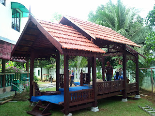 Back To Nature: Contoh gambar Gazebo, Mimbar dan Hasil Kerja Kayu