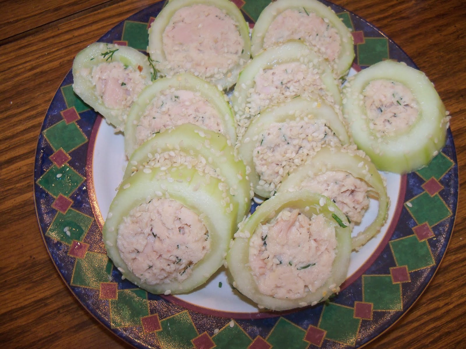 Lunches Fit For a Kid: Recipe: Tuna Stuffed Cucumber