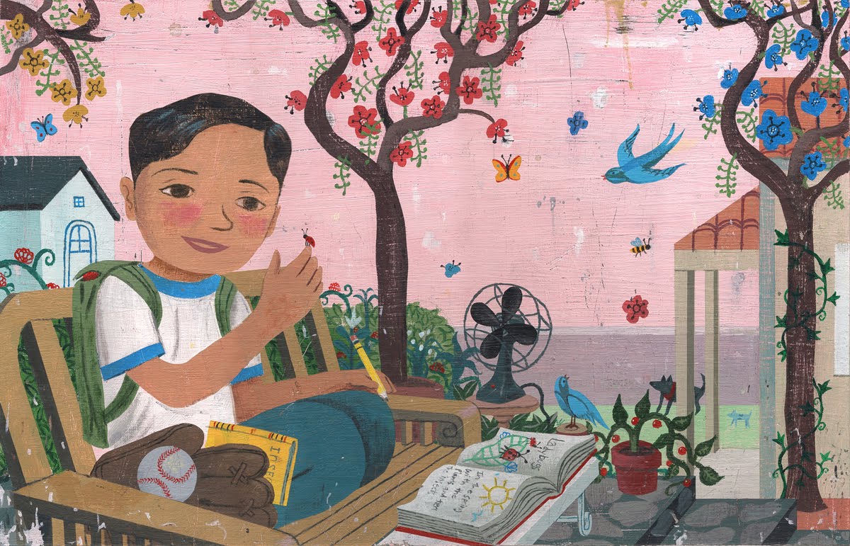 Kids Growing Libraries: Gracias/Thanks to artist John Parra