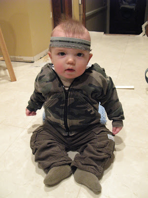 Stevie's Picture Blog: Rambo Baby