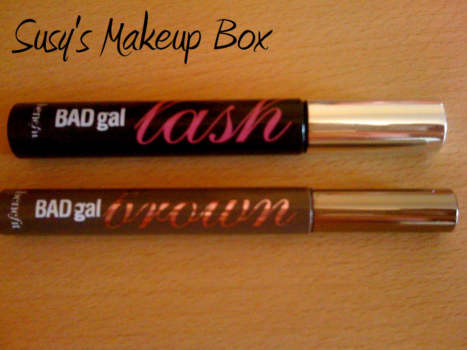 My Makeup Box: Review: Bad Gal Lash & Bad Gal Brown (Benefit)