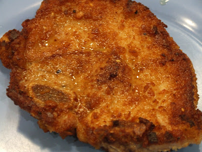 Atlanta's Casa Bella Bed and Breakfast: Breakfast Pork Chops