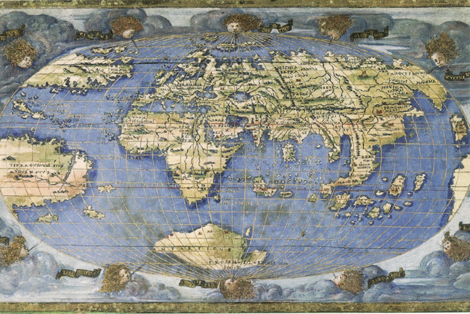 Francesco Rosselli - 1508 World Map | Maps | Pinterest | World Maps ...