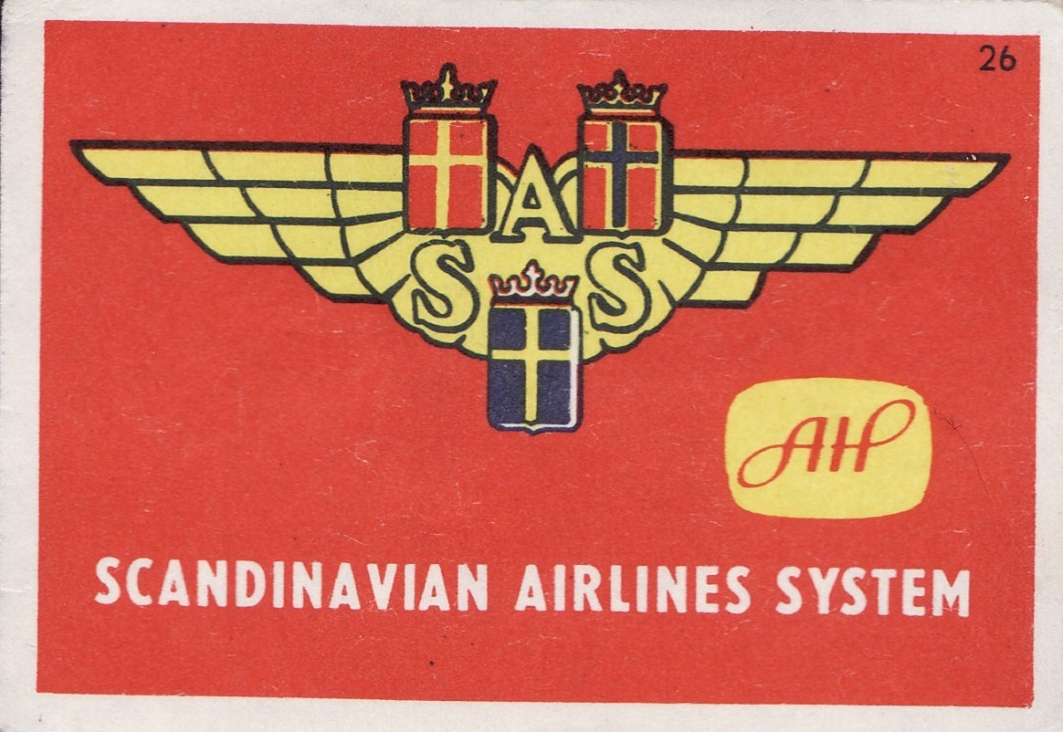 MATCHBOXES AND LABELS COLLECTION: AIRLINES LOGO ON MATCHBOX LABEL