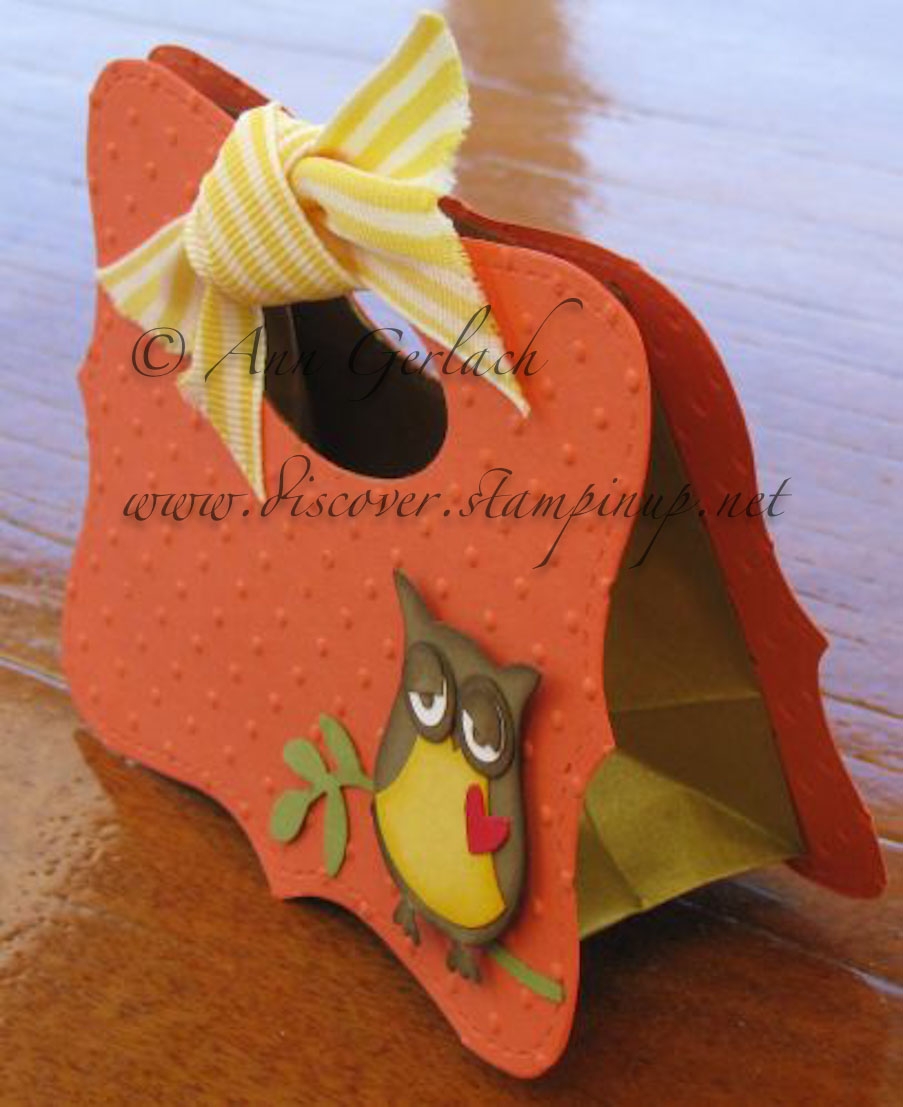 Discover Ink: Owl Treat Bag