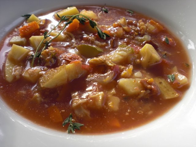 Clam Chowder with Fresh Thyme