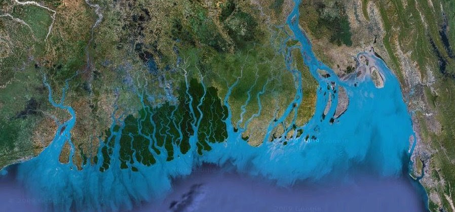 Aprende Geografía: A16: Volando sobre el delta.