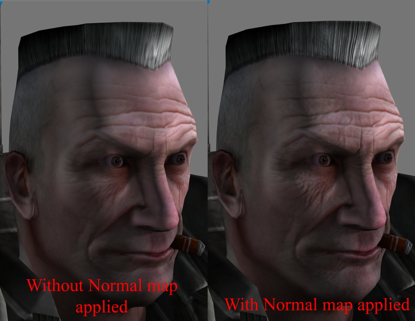 STEVEN CHABEAUX: Creating the Head Normal map