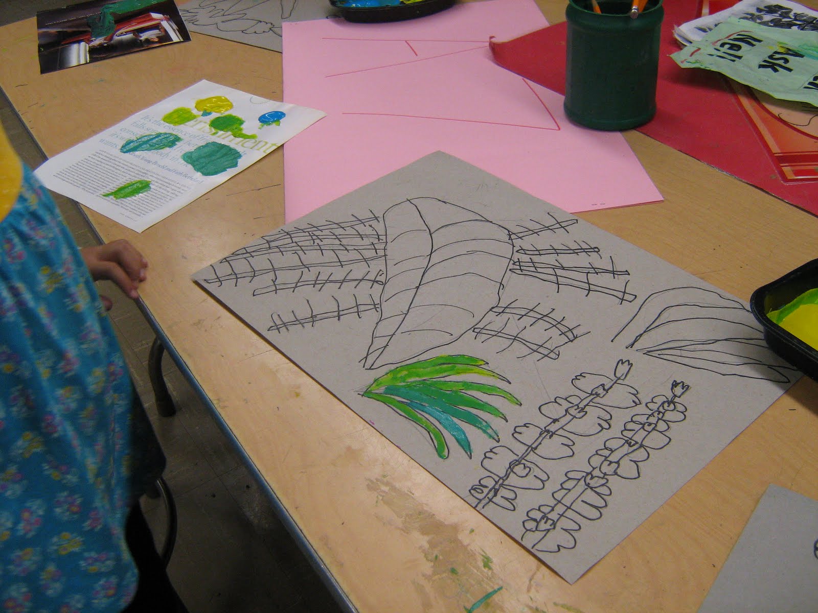 Mrs. Levine's Elementary Art Blog: Henri Rousseau Jungle Paintings