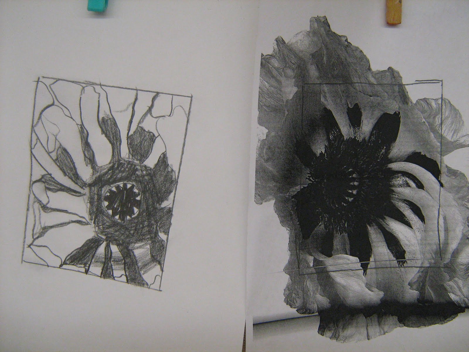 Mrs. Levine's Elementary Art Blog: Composition drawings
