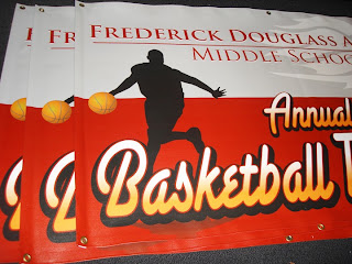 YKG School Designs: Frederick Douglass Academy - Basketball Banners