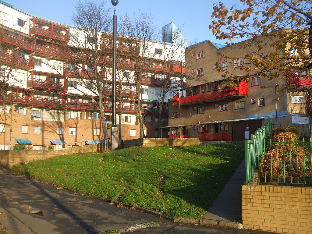 Photographs Of Newcastle: Byker Wall