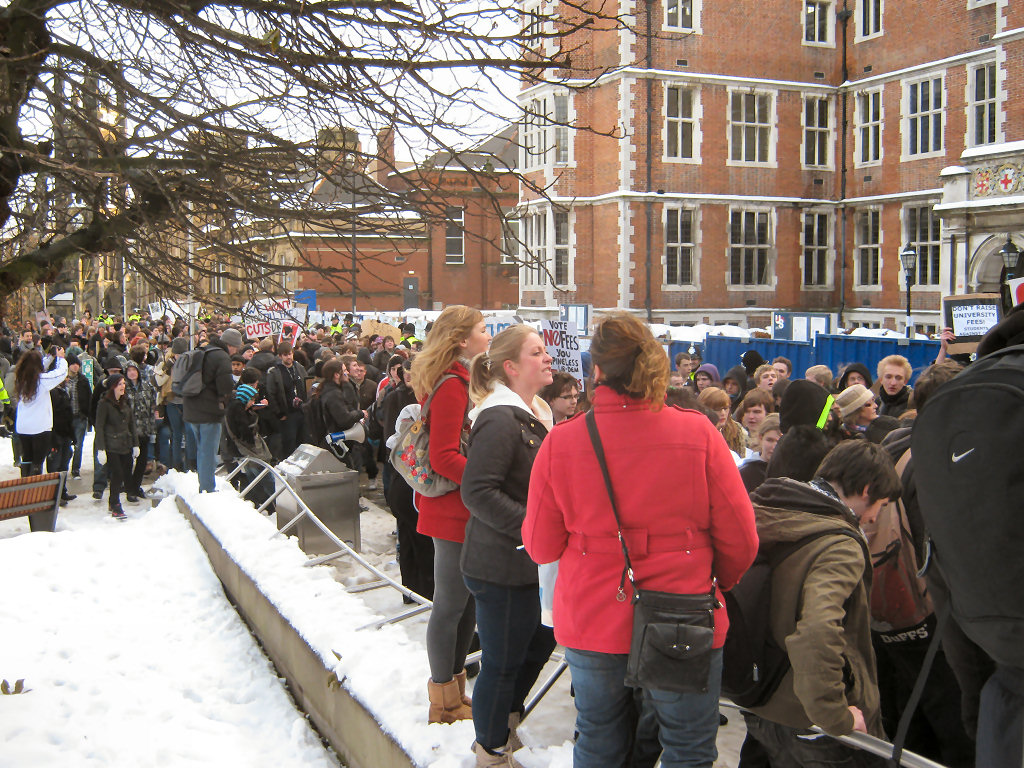 Photographs Of Newcastle: Newcastle Student Fees Protest