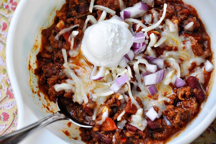 the parsley thief: Simple Beef & Kidney Bean Chili