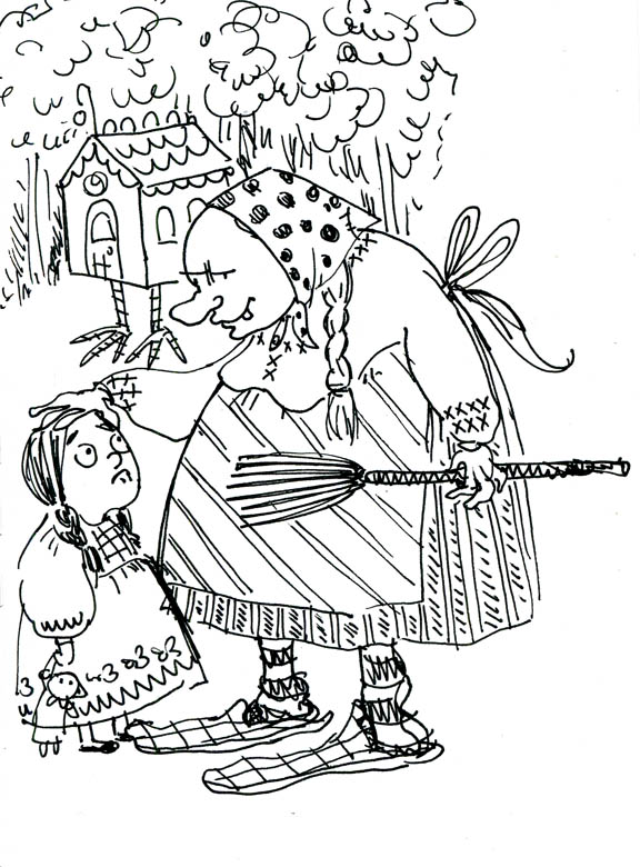 Callan's Sketchblog: Baba Yaga